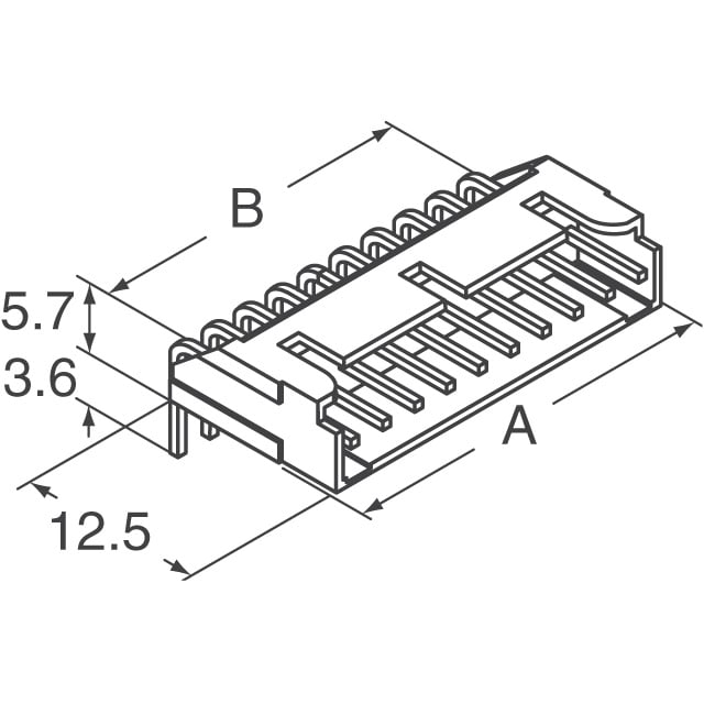 DF1BZ-7P-2.5DS Hirose Electric Co Ltd | Steckverbinder, Verbindungen | DigiKey